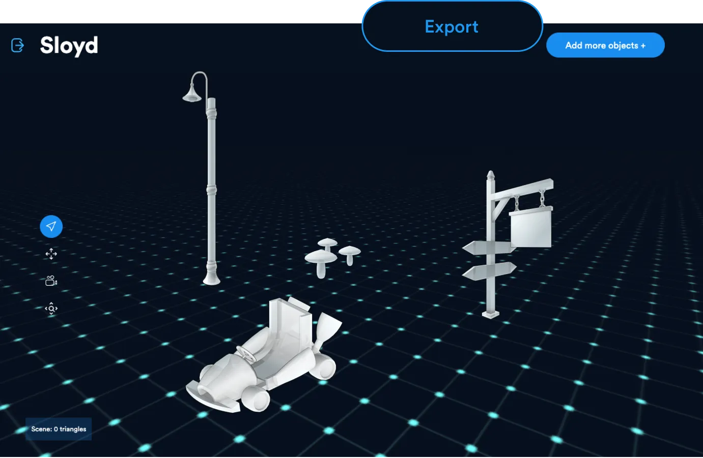 Sloyd - Generate 3D. Fast.